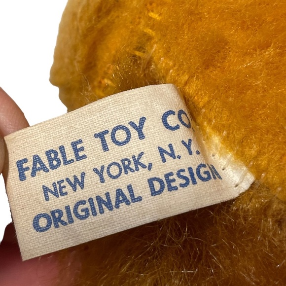Fable Toys NY | Toys | Vintage Fable Toy Company Ny Large Brown ...